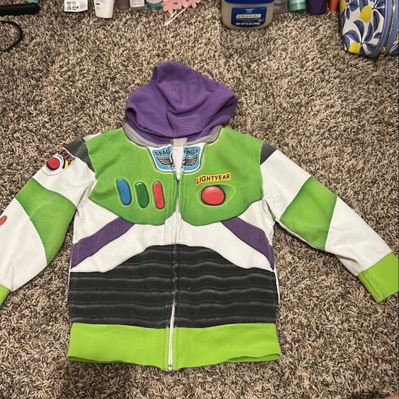 Disney | Shirts & Tops | Kids Buzz Lightyear Disney Zip Up | Poshmark